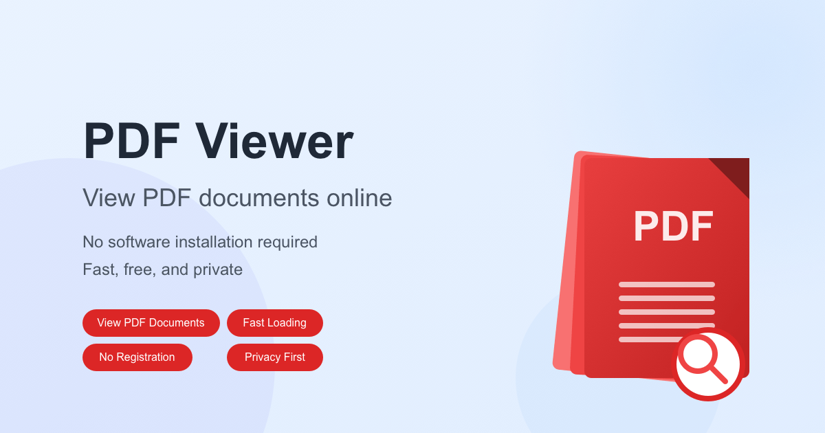 Open PDF Files Online | Free & Secure PDF Viewer